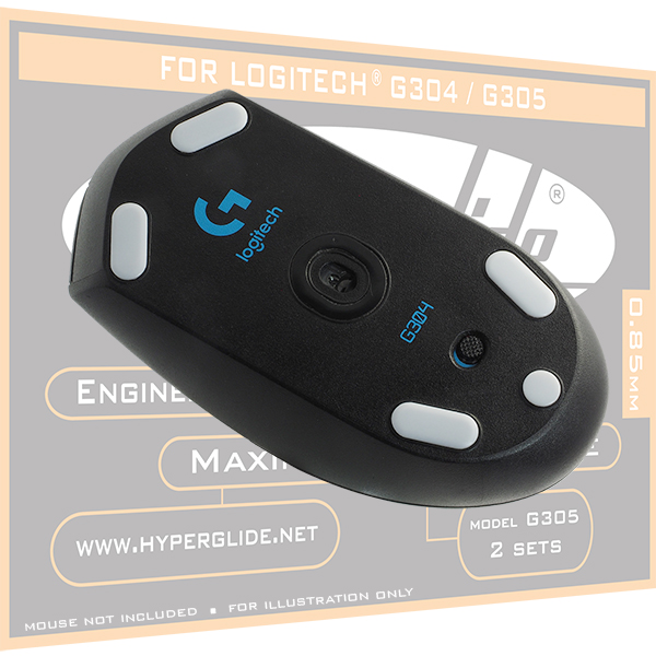 Hyperglide Gaming Gear - High-tech gaming mouse feet